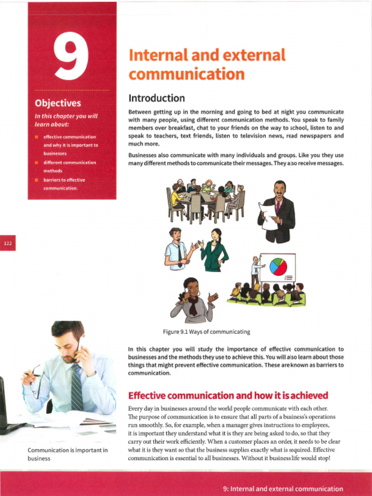 Chapter 9 Internal And External Communication Pdf