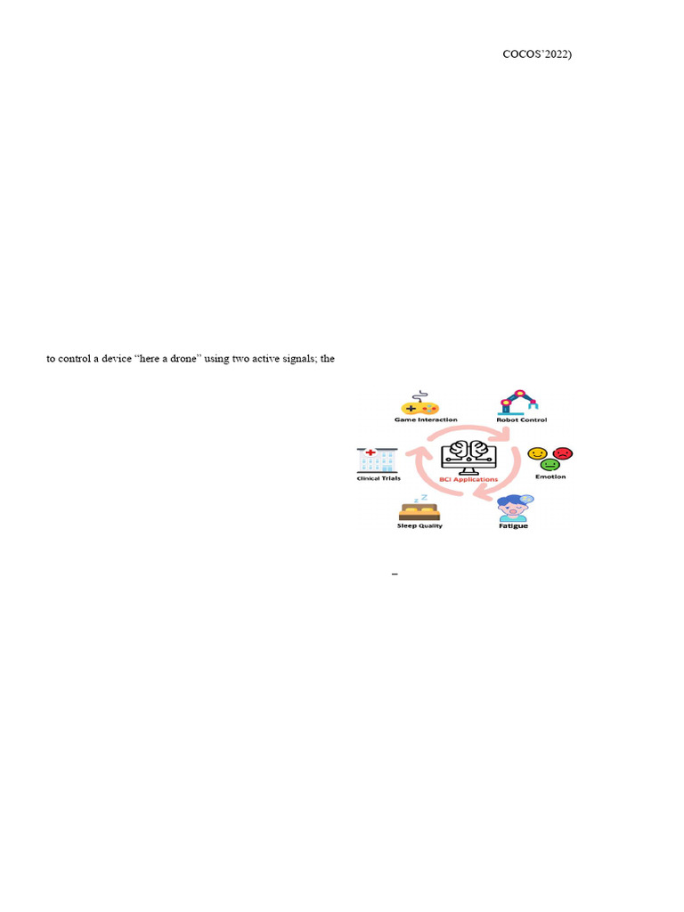 Implementation Of A New Algorithm For Drone Control Using Bci System Pdf