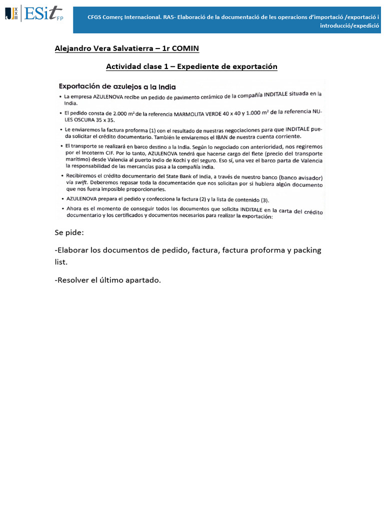 Activitat Classe1 | PDF