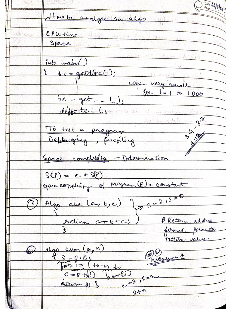 Time Complexity | PDF