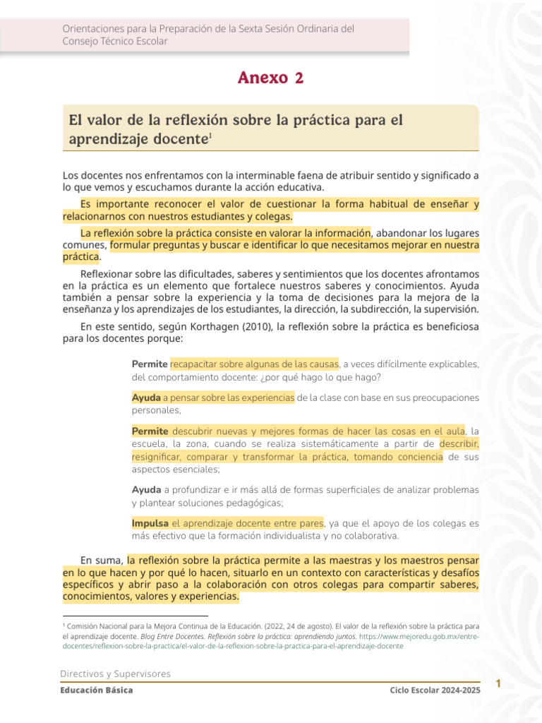 Reflexión sobre la Práctica Docente | PDF | Enseñando | Maestros