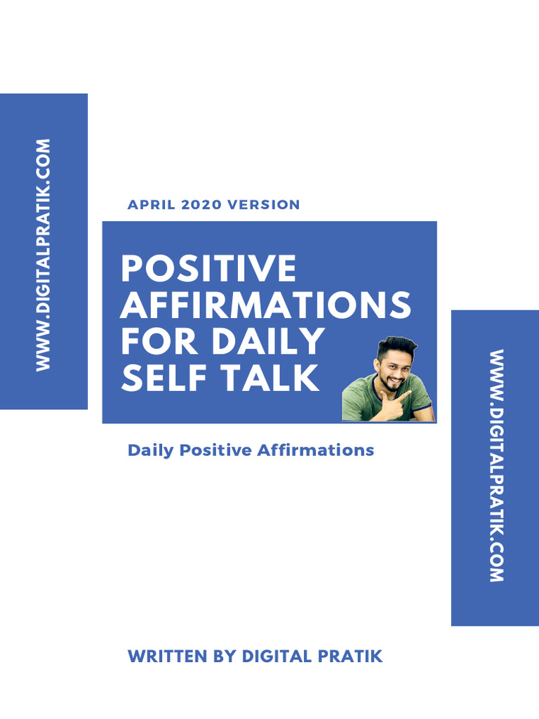 Positive Affirmations For Daily Self Talk | PDF | Self Esteem