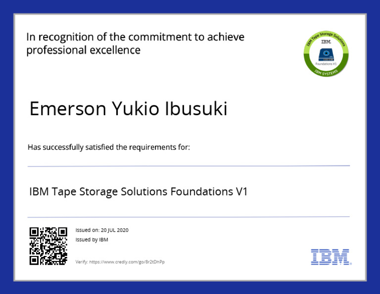 IBM_Tape_Storage_Solutions_Foundations_V1_Badge20240510-8-s8gu14 | PDF