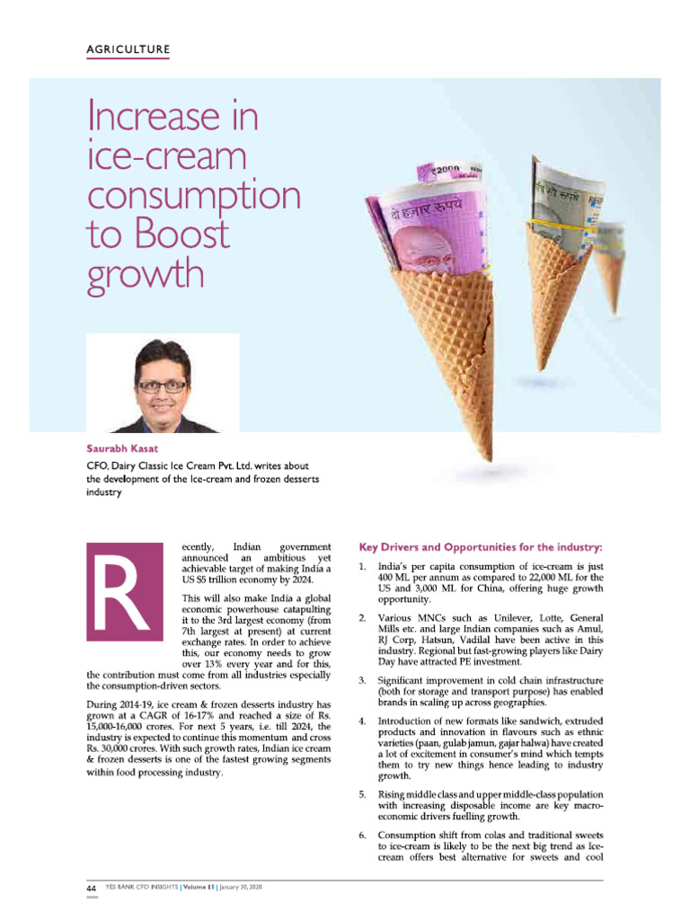 Increase in Ice Cream Consumption To Boost Growth 1580569549 | PDF