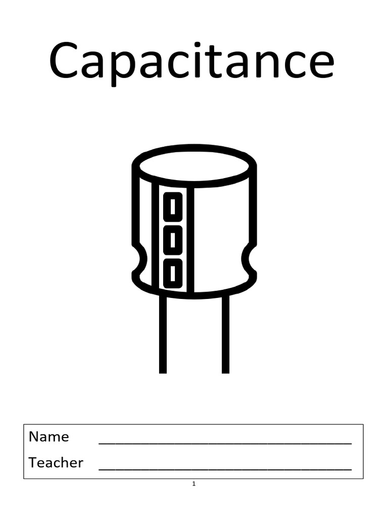 Understanding Capacitors and Capacitance | PDF | Capacitor | Capacitance
