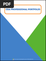 CDA Professional Philosophy Statement Guide | PDF