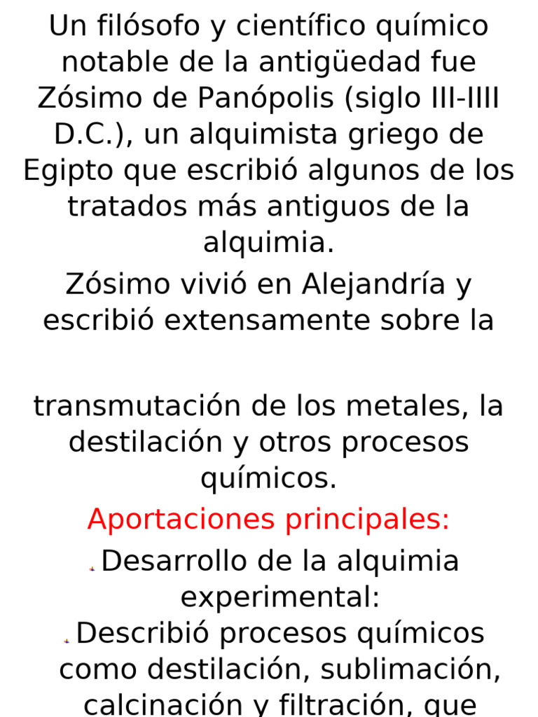 Zocimo de Panópolis | PDF