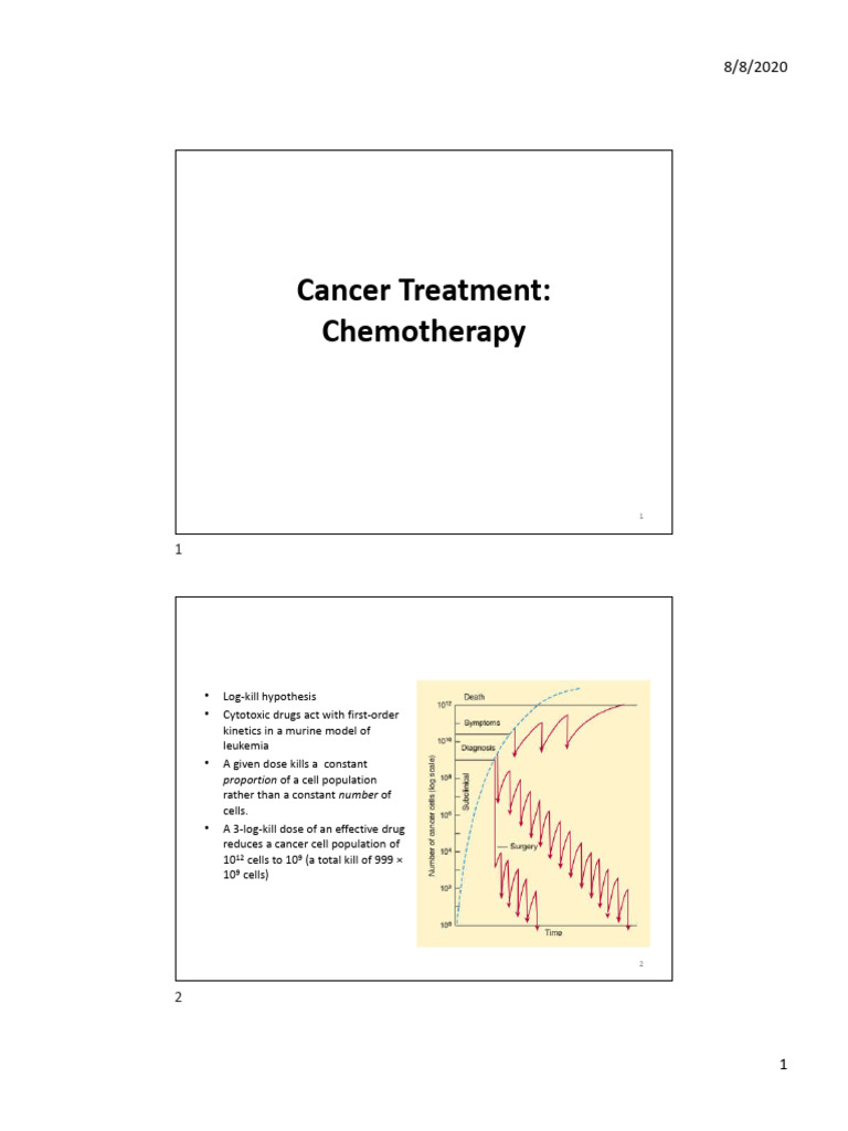 3. Cancer Treatment chemotherapy | PDF | Chemotherapy | Cancer
