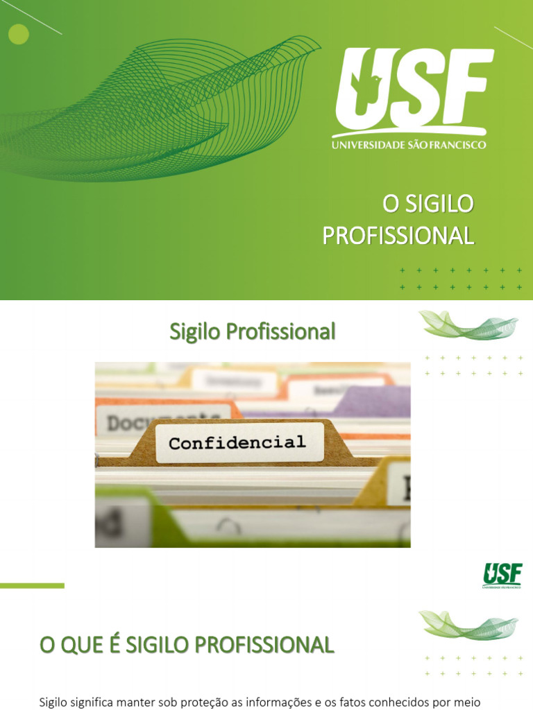 Sigilo Profissional | PDF | Psicologia