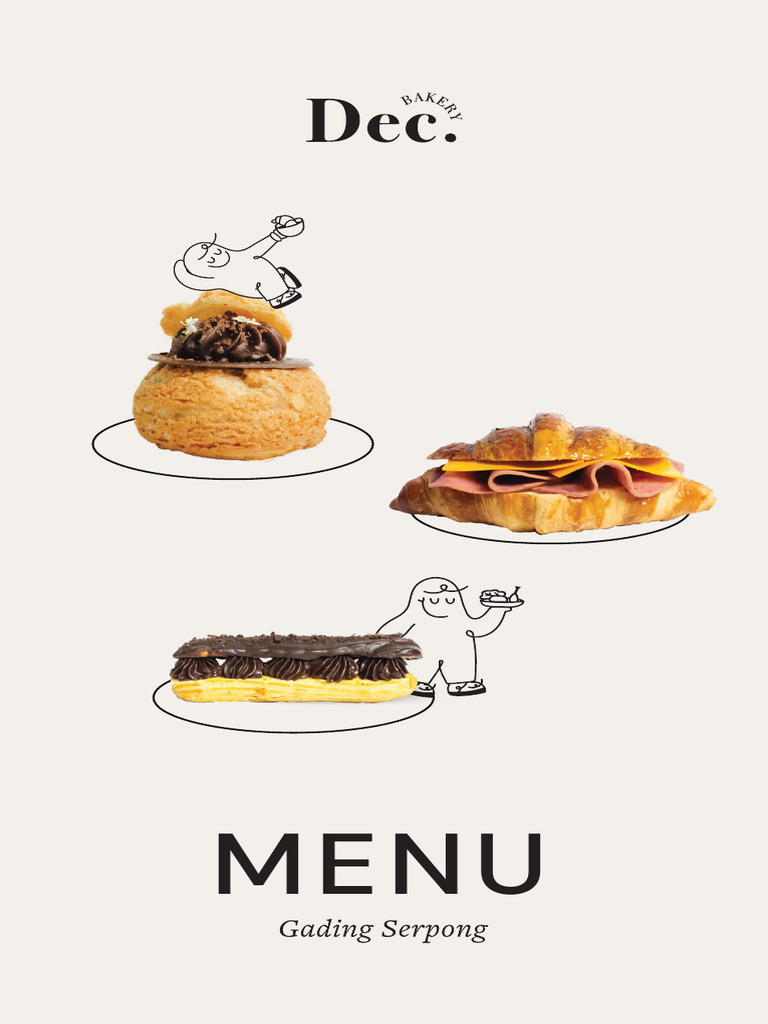 December Coffee Bakery Menu | PDF | Cheesecake | Cakes