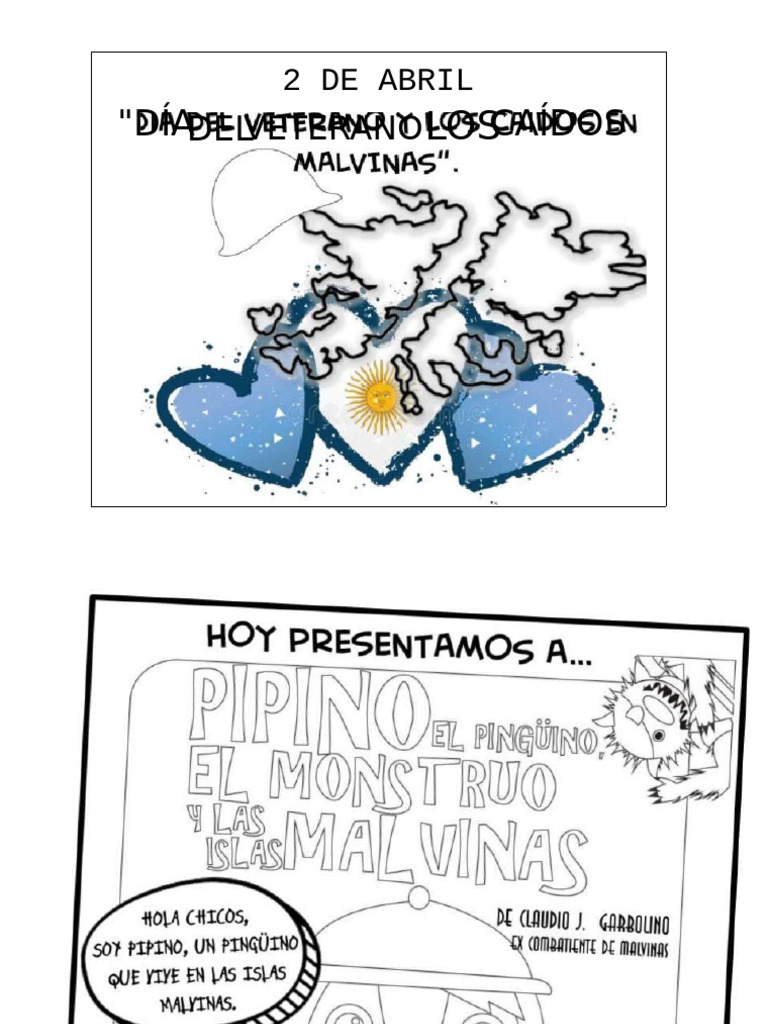 Actividades sobre Pipino y Malvinas | PDF