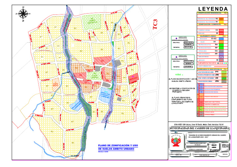 P-ZONI-USO-URBANO-A2 | PDF | Zonificación | Uso del suelo