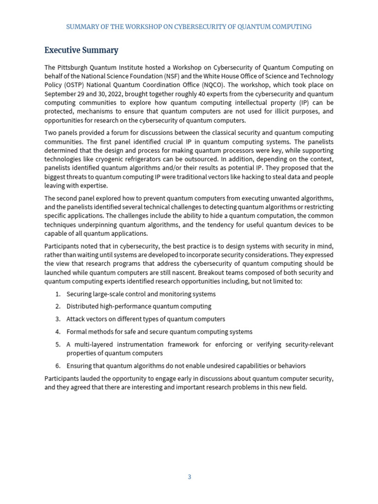 Workshop-Cybersecurity-Quantum-Computing-3-5 | PDF | Quantum Computing ...