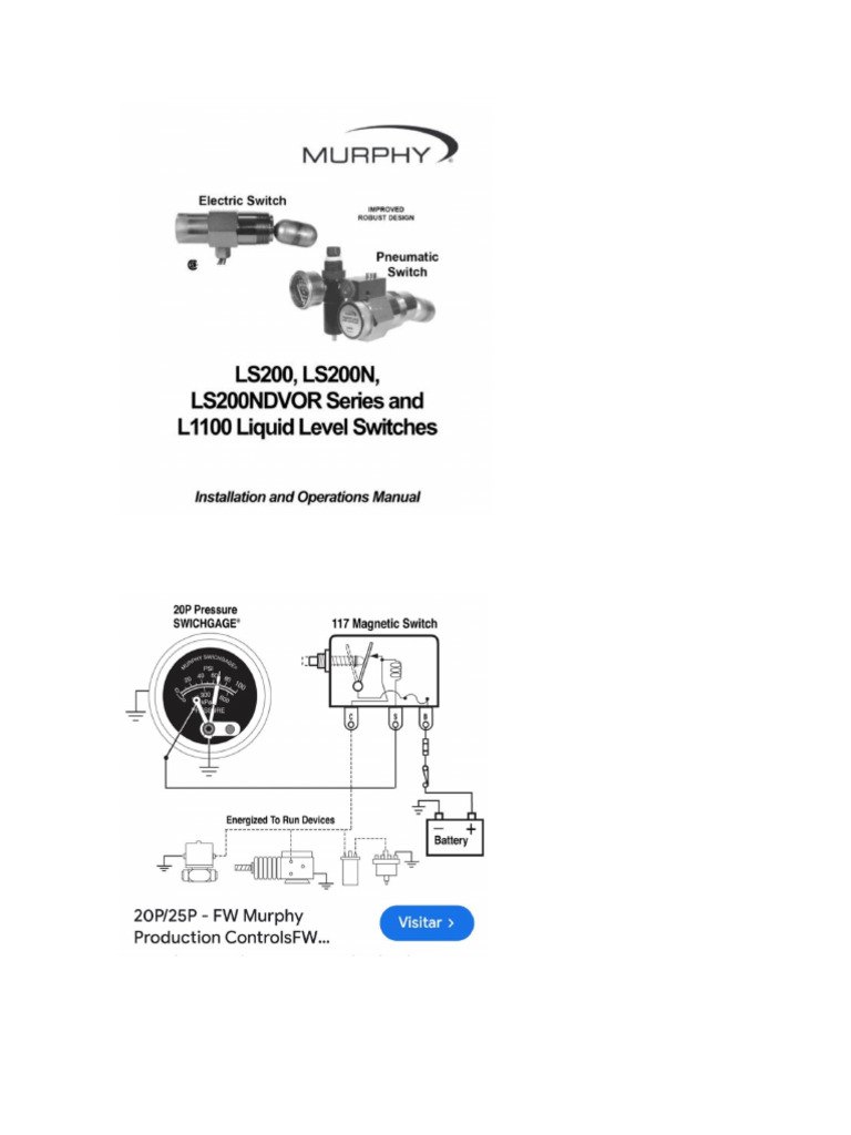 conexion switch murphy | PDF