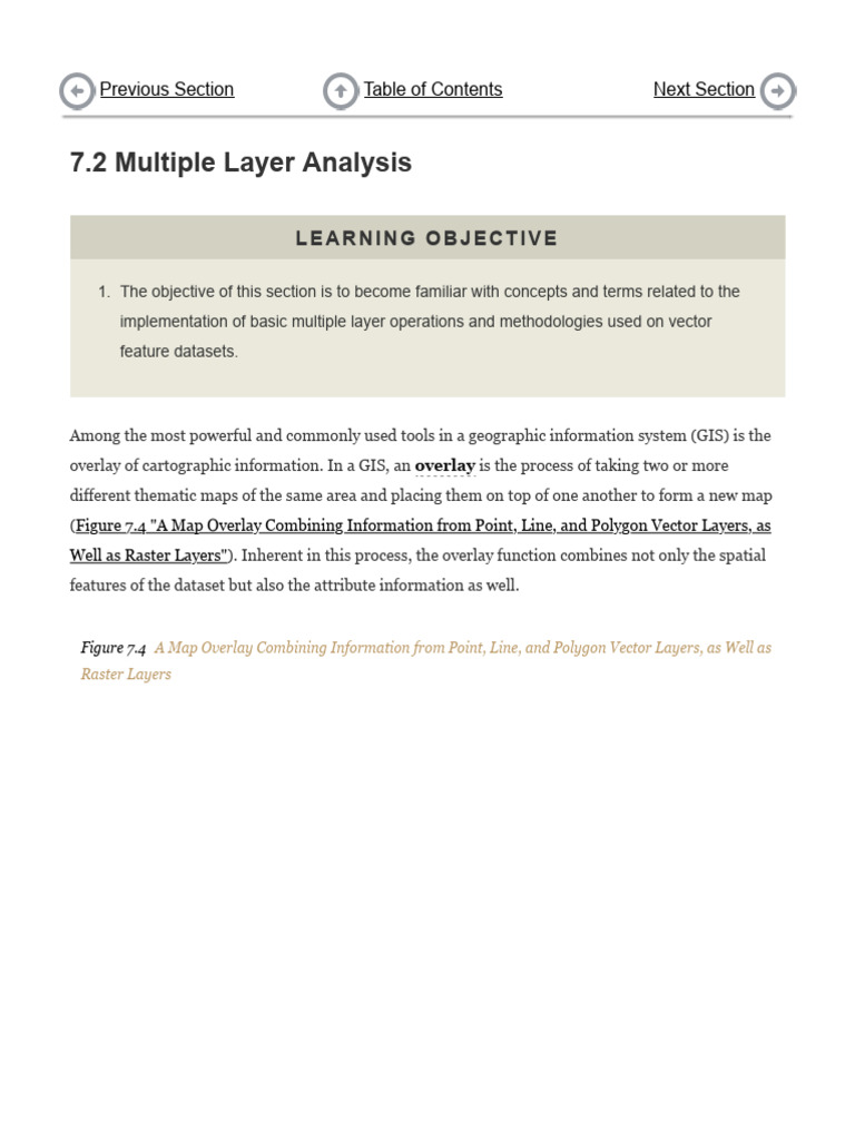 Multiple Layer Analysis | PDF | Geographic Information System | Computing