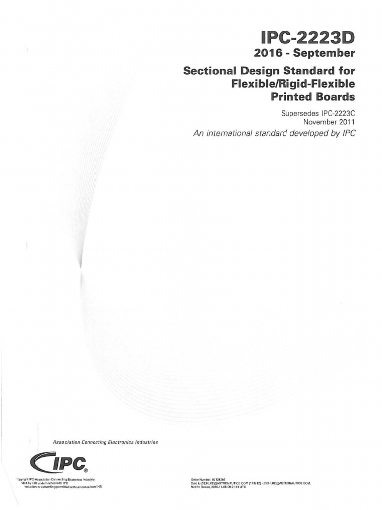 IPC-2223D Sectional Design Standard For FlexibleRigid-Flexible Printed ...