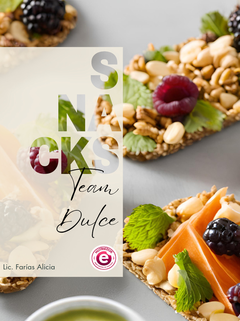 Snacks Team Dulce | PDF