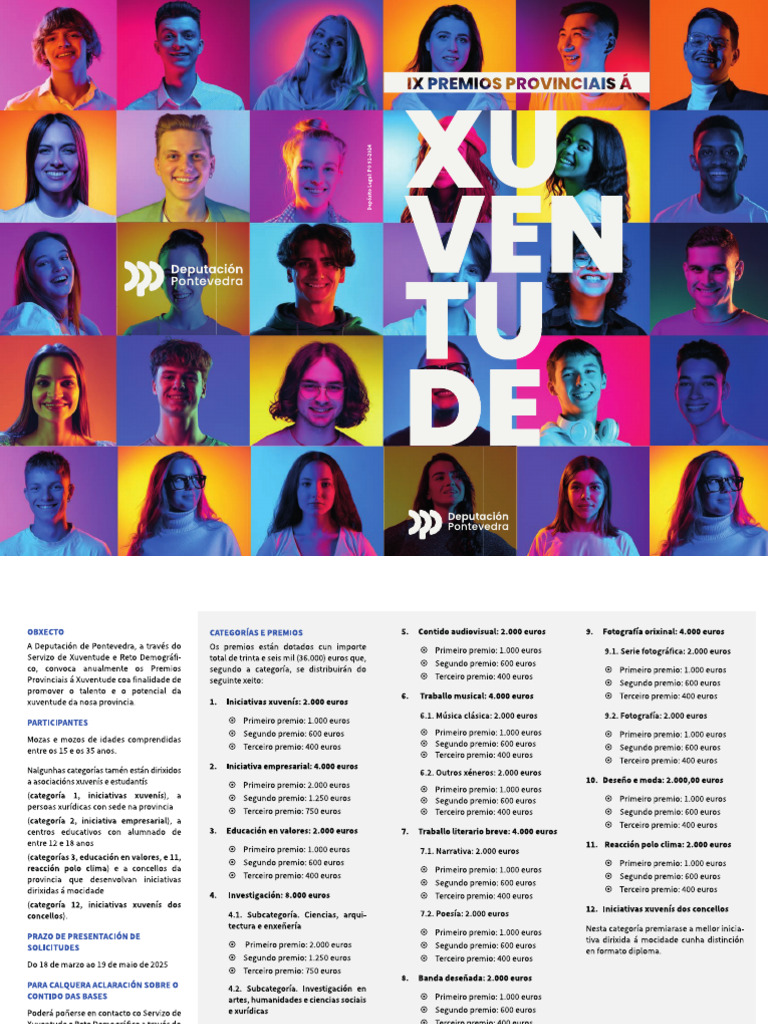 Diptico Premios | PDF