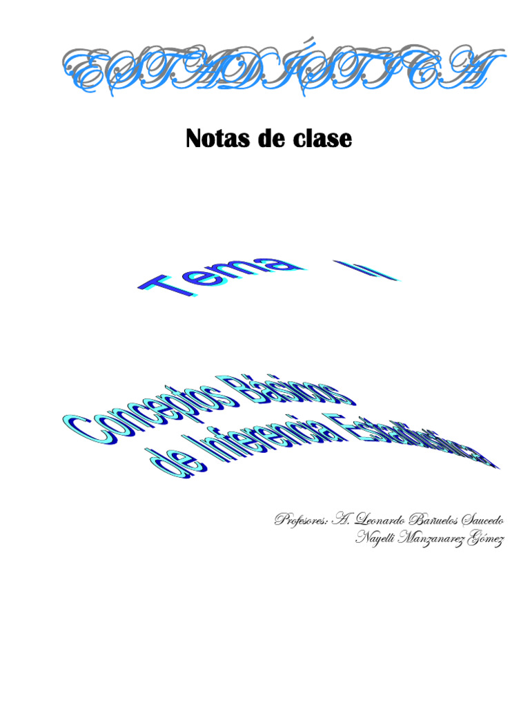 Estadística_ALBS_MGN_Tema 2 | PDF | Media | Diferencia
