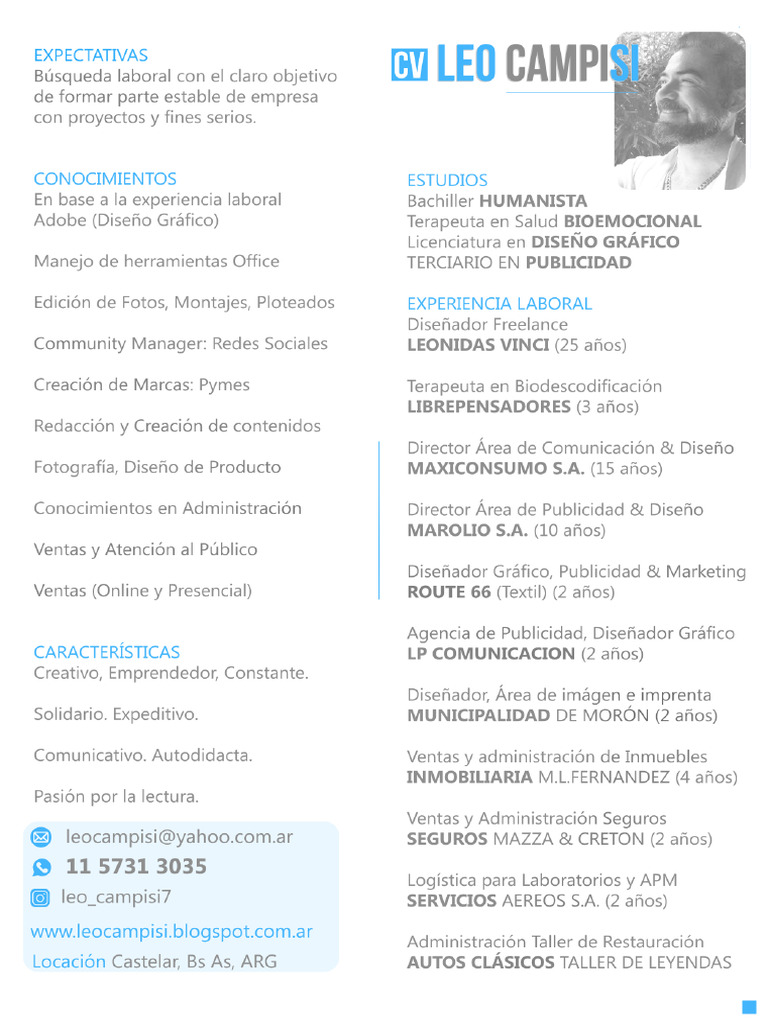 CV LEO CAMPISI 2024 | PDF
