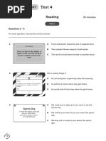 B1 Open Cloze Test | PDF