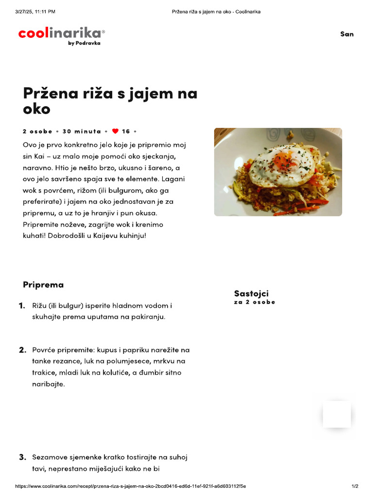 05_Przeni pirinac sa jajetom na oko | PDF