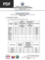 Accomplishment Report On LIS 2024-2025 | PDF | Information Technology ...