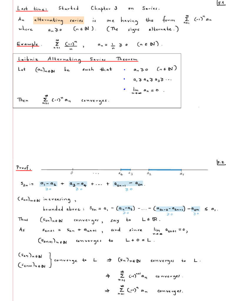 MA203 Lecture Slides 5 | PDF