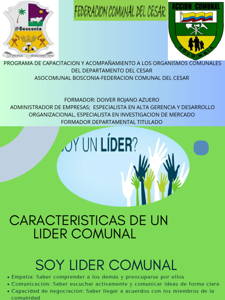 Taller 1 Que Es Un Lider Comunal | PDF