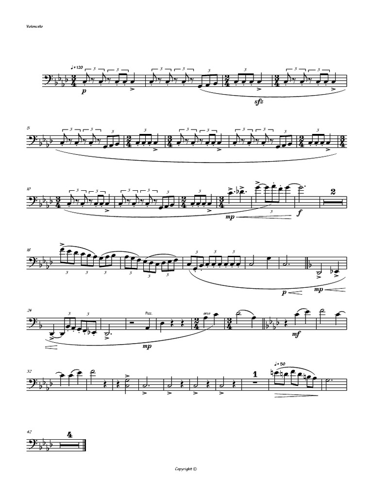 Contagio-Violoncello | PDF