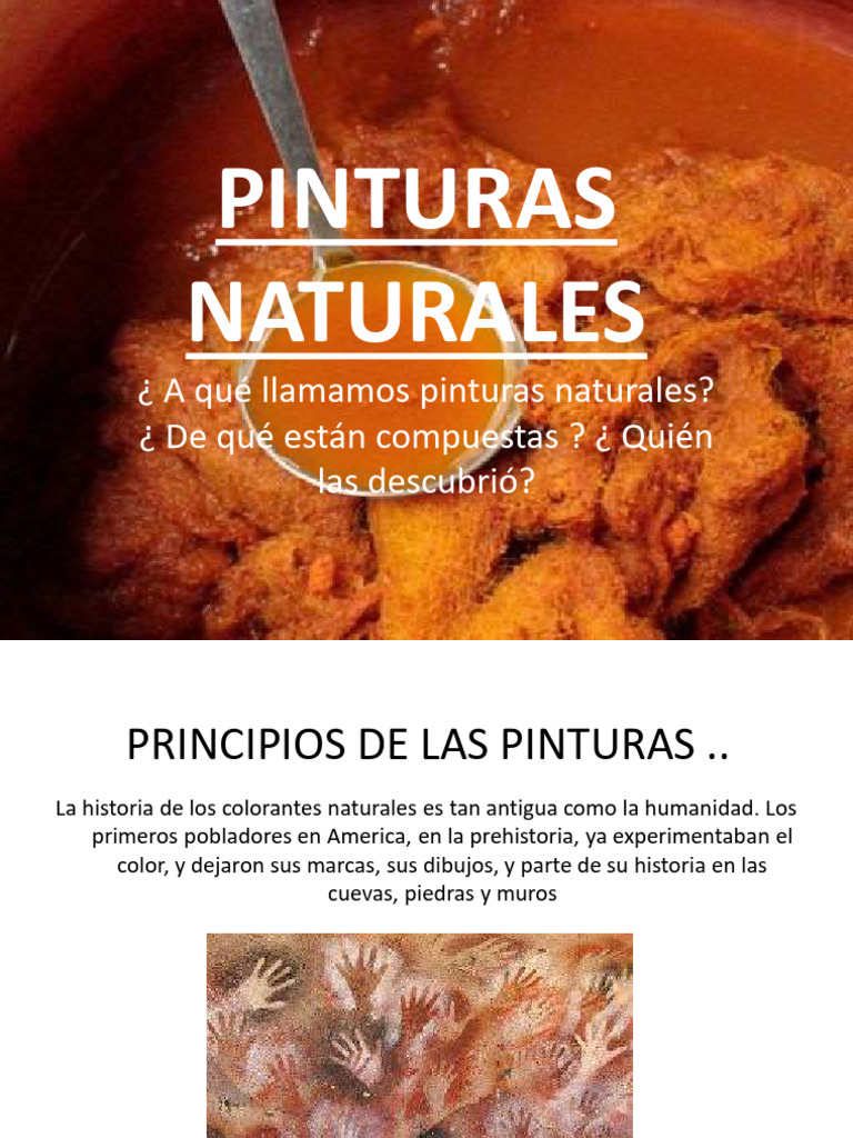 Creando Pinturas Naturales con Pigmentos | PDF
