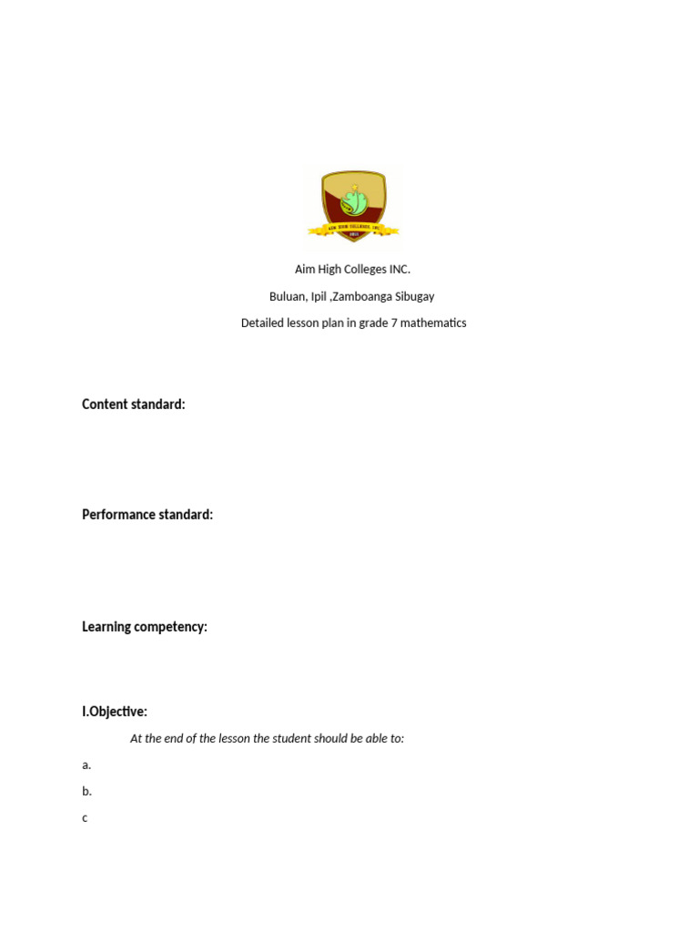 DLL Detailed Lesson Plan-Melc | PDF