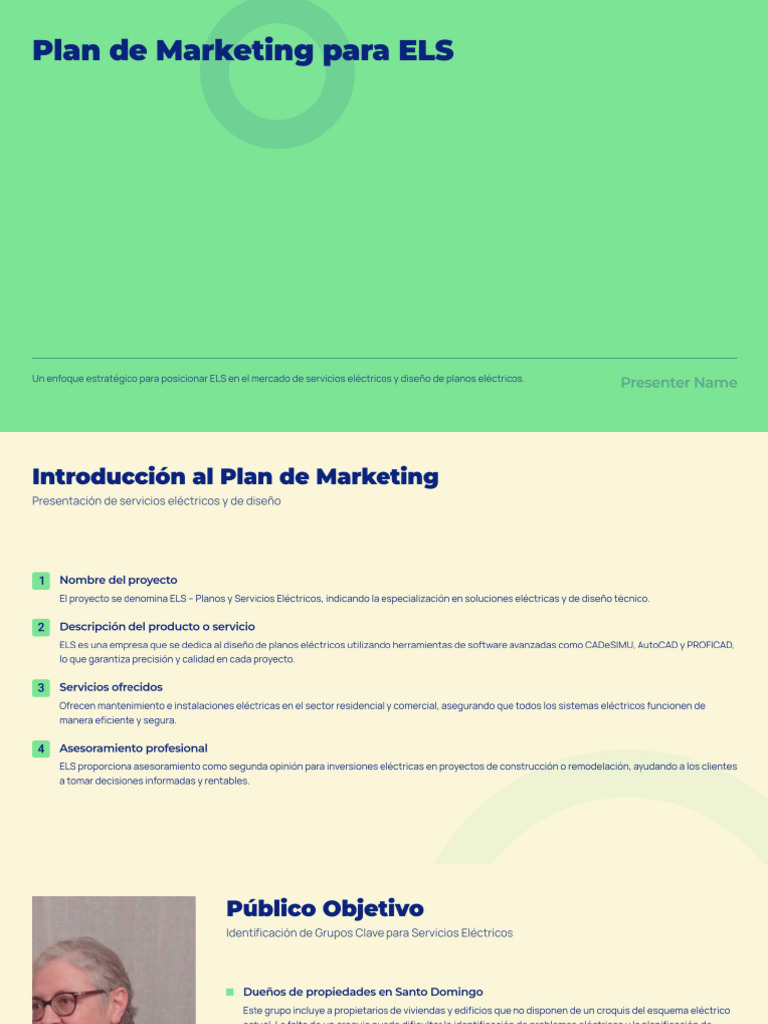 Plan de Marketing para ELS PDF | PDF