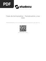 Tipos de Termómetros | PDF