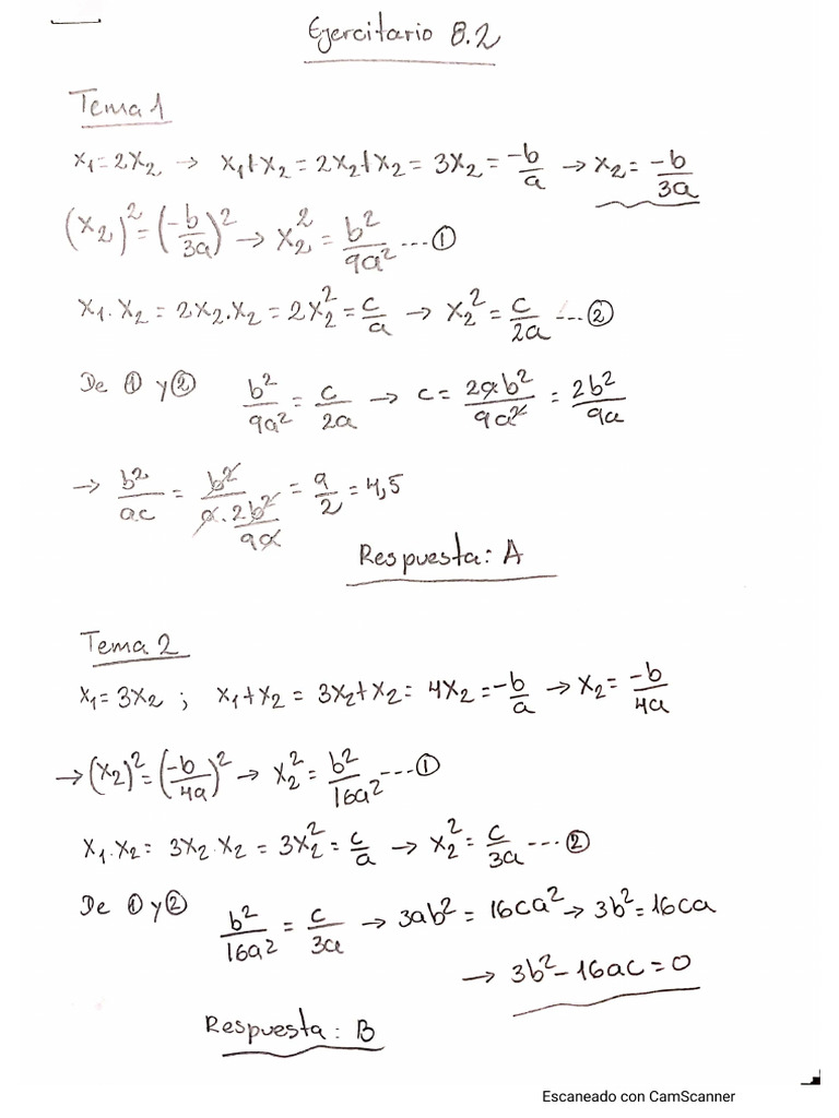 Ejercitario 8.2 Solucionado Fpuna | PDF