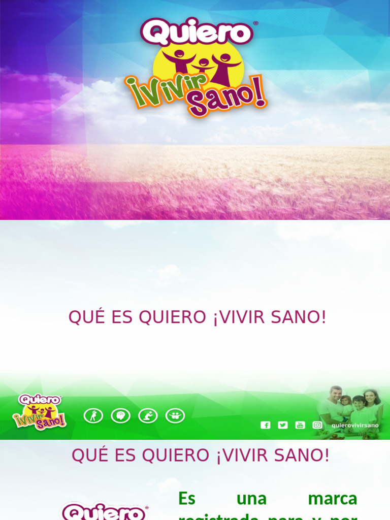 Joel Qué Es Quiero Vivir Sano | PDF