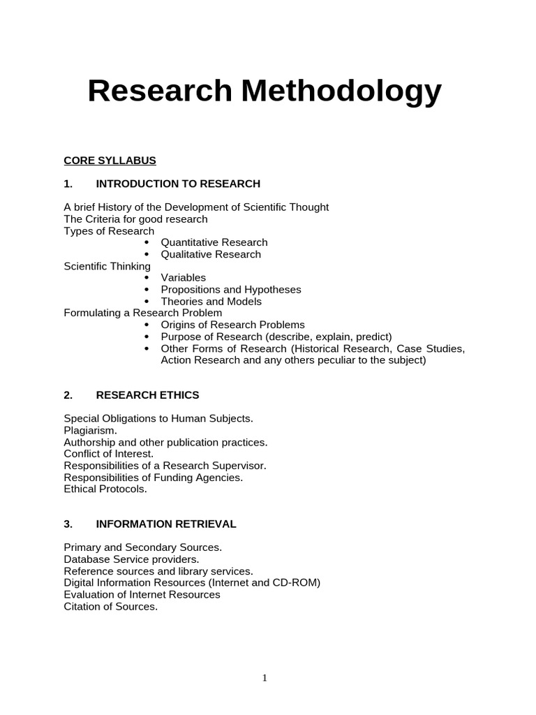 Comprehensive Research Methodology Guide | PDF | Sampling (Statistics) | Level Of Measurement