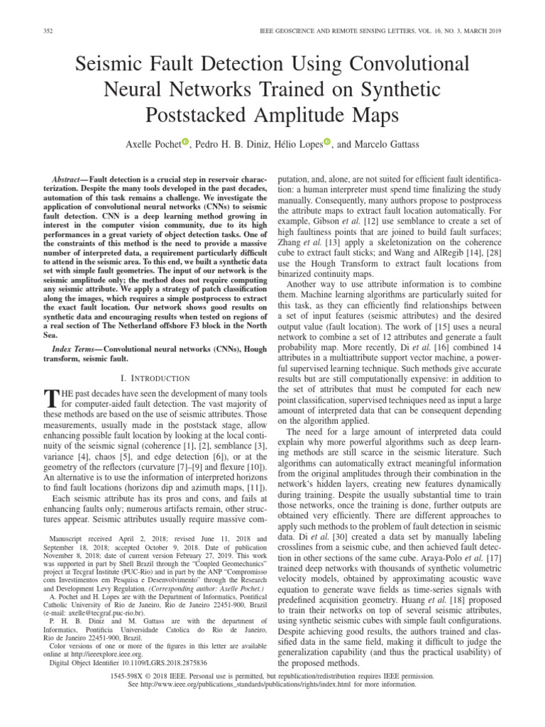 CNN-Based Seismic Fault Detection | PDF | Artificial Intelligence ...