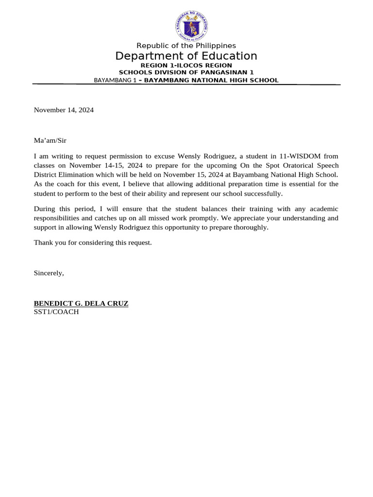 Letterhead Only-Template District-School | PDF