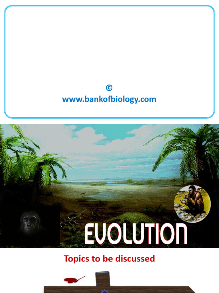 7 evolution.ppsx | PDF | Abiogenesis | Paleontology