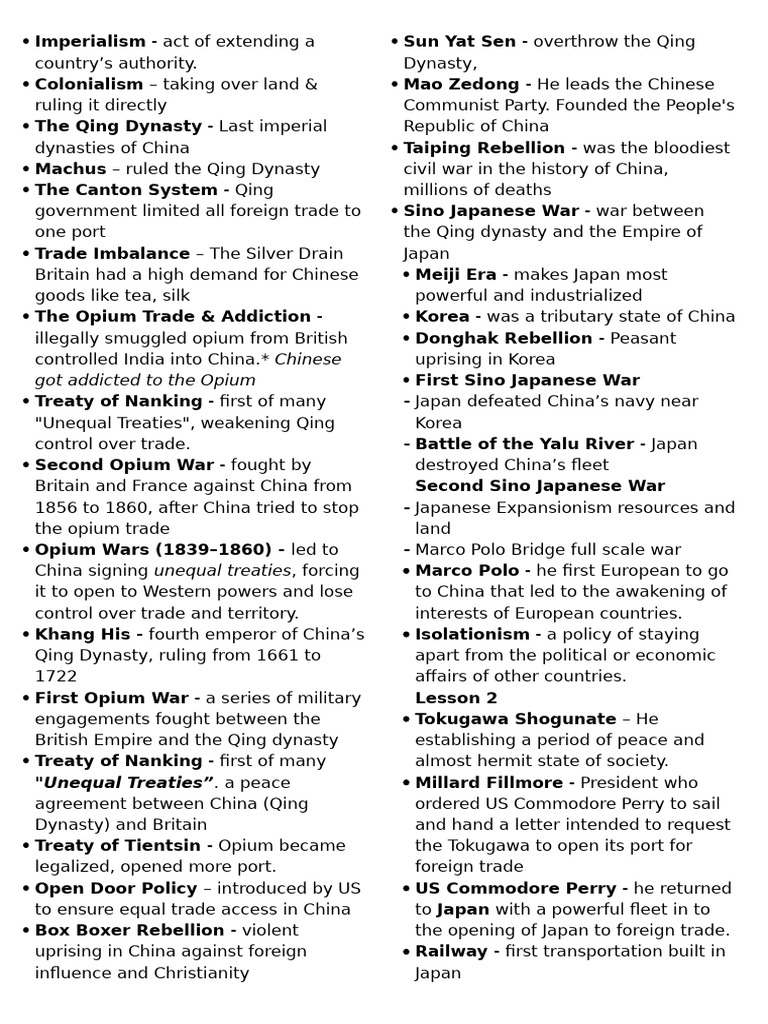 Imperialism | PDF | Kuomintang | Empire Of Japan