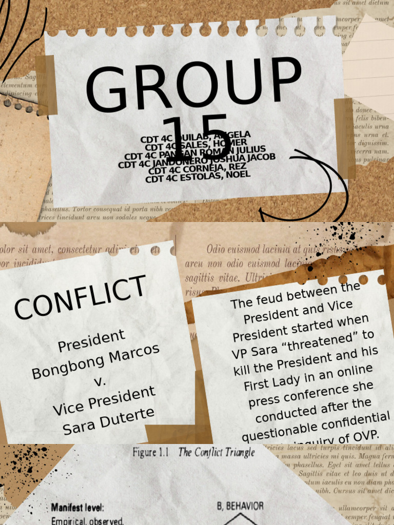 Output 7 - Conflict Triangle | PDF