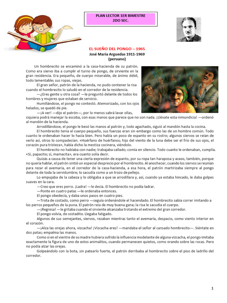 PLAN_LECTOR_2DO_-_1ER_BIMESTRE | PDF