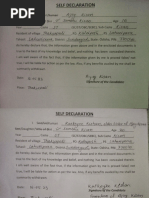 Edistrict Self Declaration Odiaportal - in | PDF