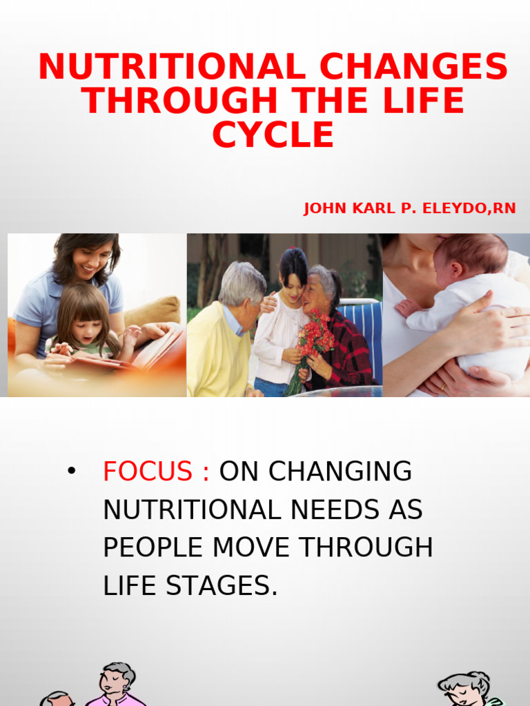 Nutritional Needs Across Life Stages | PDF | Breastfeeding | Pregnancy