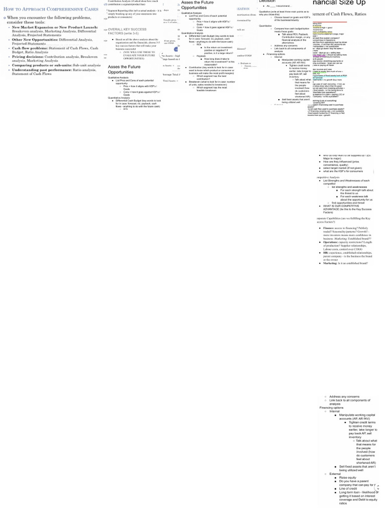 2257 Final Cheat Sheet | PDF