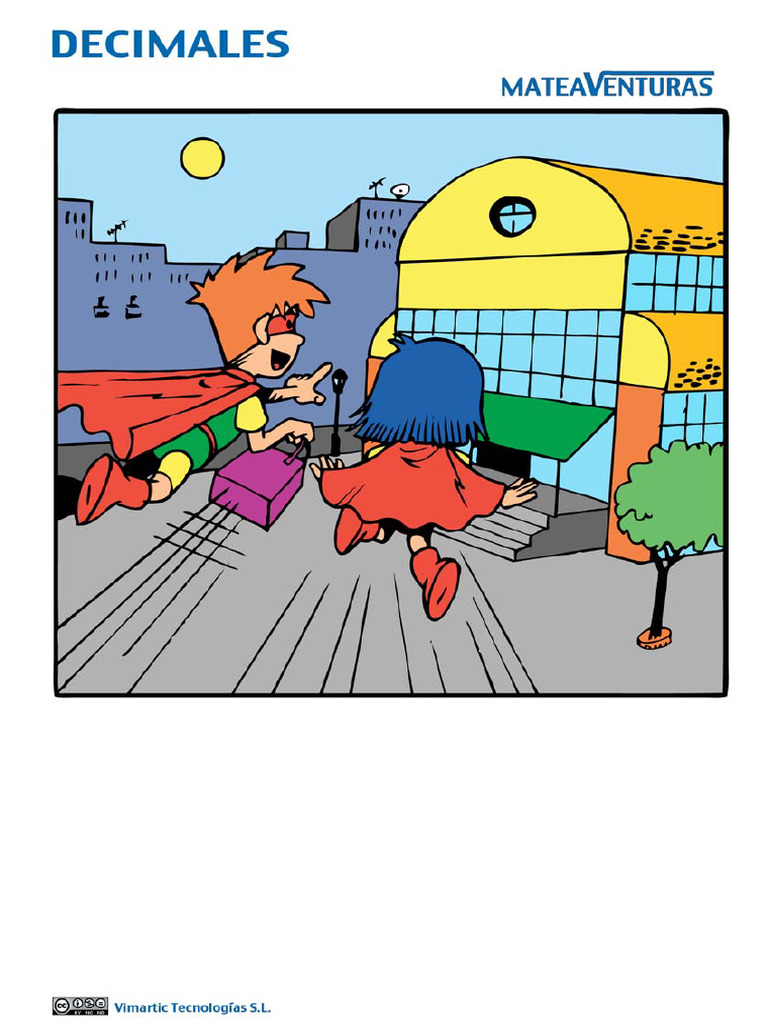 MATES 2.-COMIC_DEFINITIVO_NUMEROS_DECIMALES | PDF