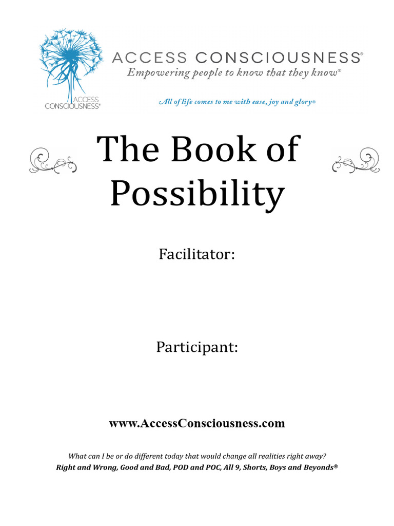 1.BookofPossibility English 2019july A4 | PDF | Trademark | Copyright