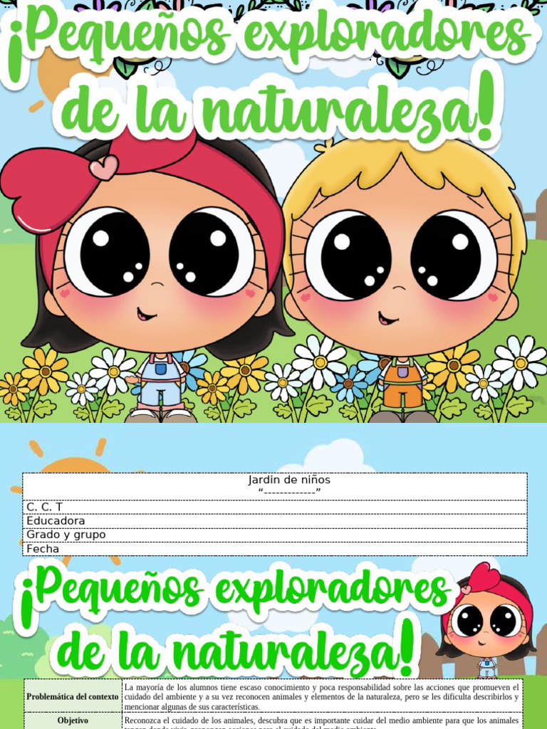 Pequeños Exploradores de la Naturaleza | PDF | Aprendizaje | Selva