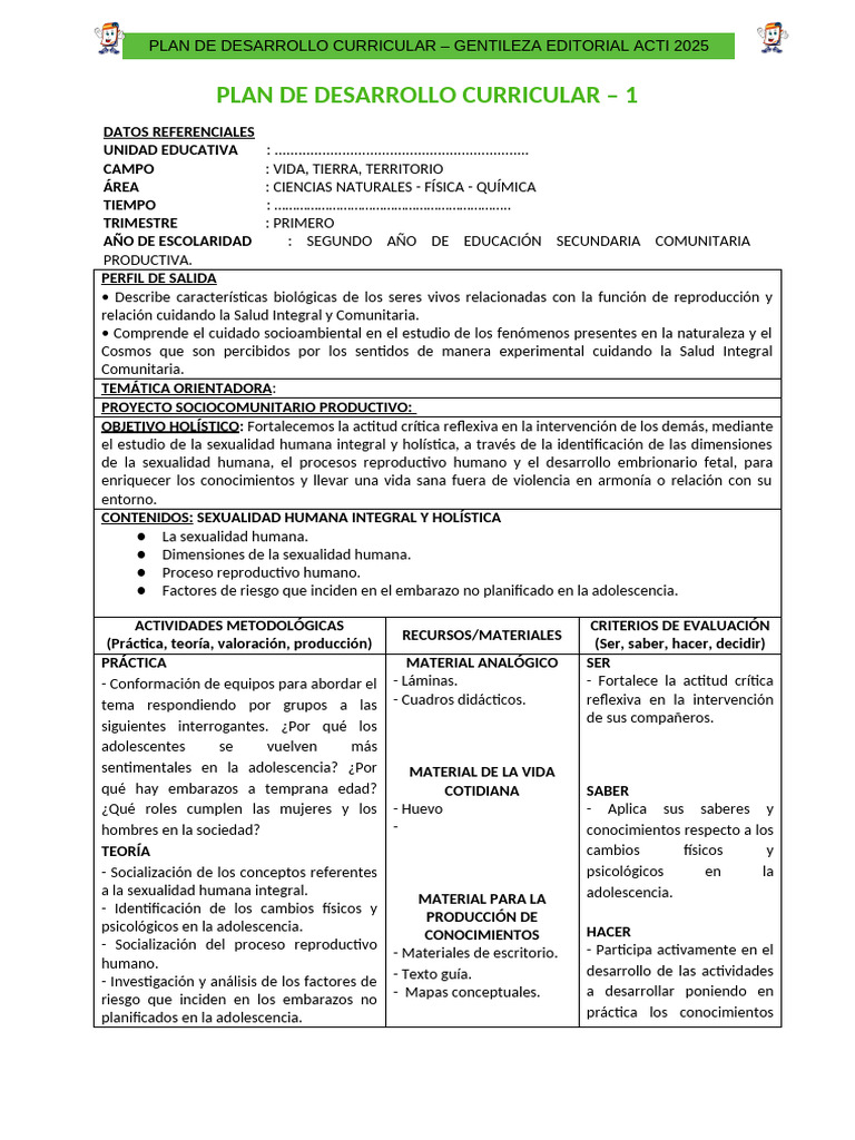 2do BIO PDC | PDF | Importar | Holismo